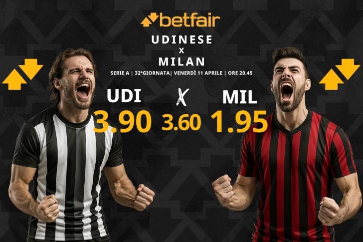 Udinese-Milan: pronostico, dove vederla e probabili formazioni ...